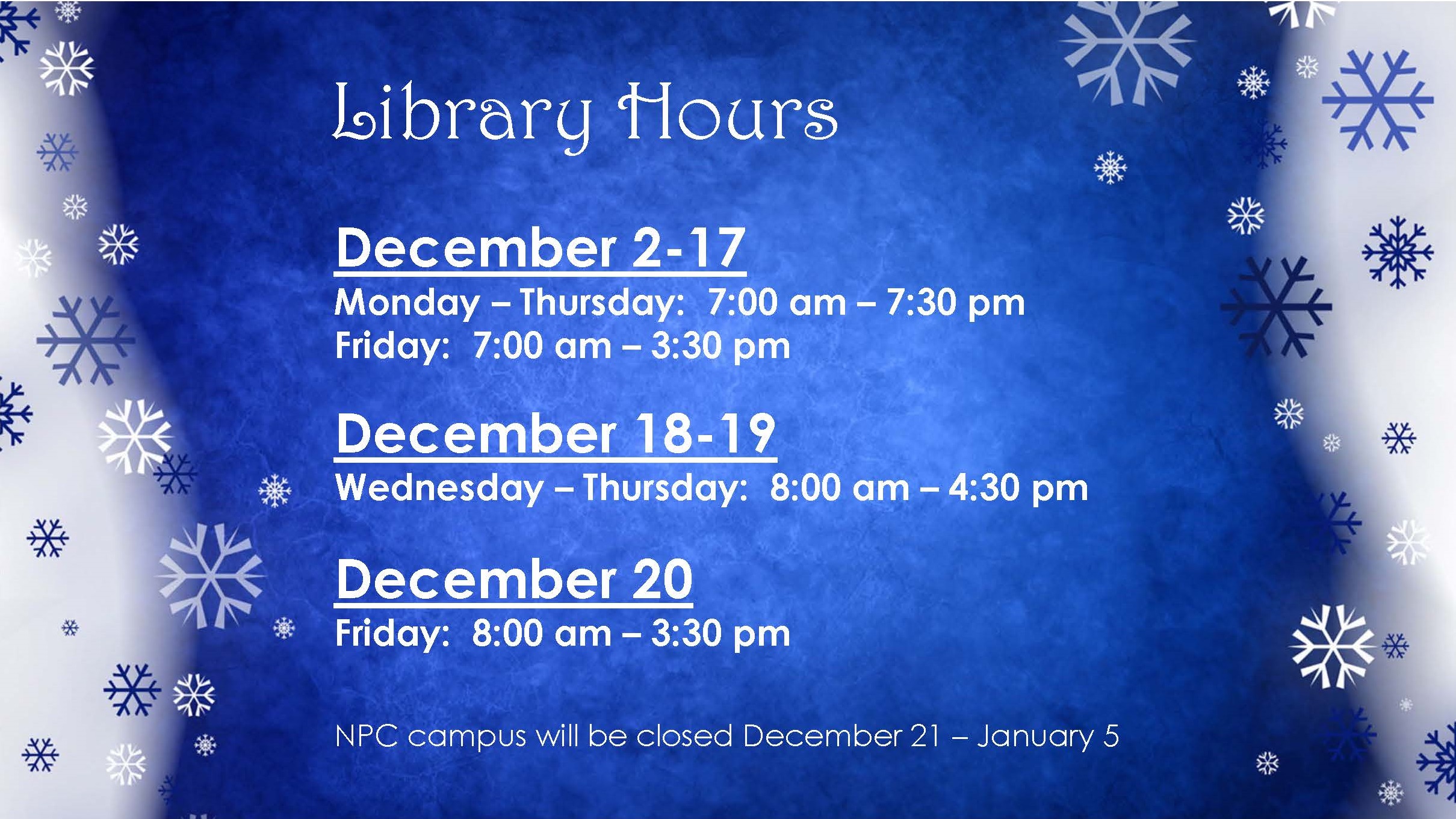 National Park College Library: Home Page